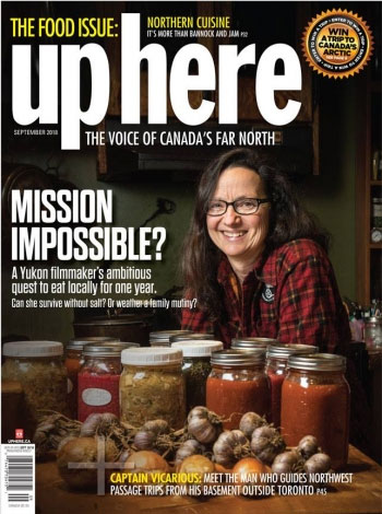 Suzanne Featured in Up Here Cover Story | First We Eat